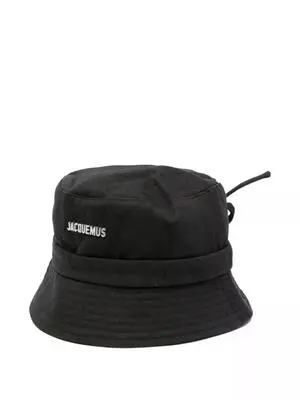 Jacquemus Le Bob Gadjo Bucket Hat - Black
