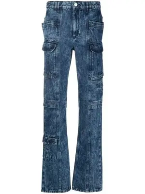 Isabel Marant Étoile Vokayo Straight-leg Jeans - Blue