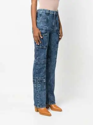 Isabel Marant Étoile Vokayo Straight-leg Jeans - Blue