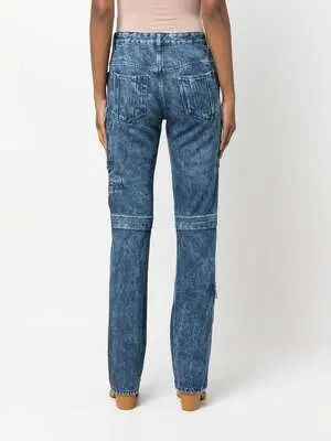 Isabel Marant Étoile Vokayo Straight-leg Jeans - Blue