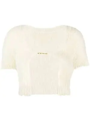Jacquemus La Maille Neve Cardigan - Neutrals