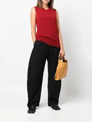 UMA WANG Baggy-cut Leg Trousers