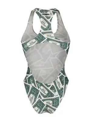 Vetements Graphic Print One-piece Swimsuit