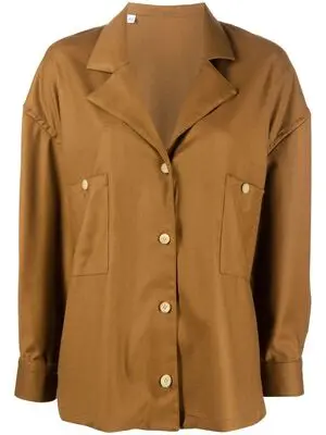 Giuliva Heritage Meryl Long-sleeve Shirt - Brown