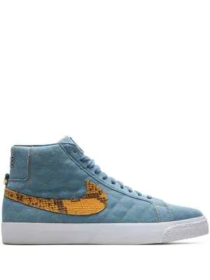 Nike X Supreme Sb Blazer Sneakers - Blue