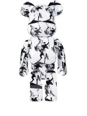MEDICOM TOY X Brandalism Highwayman Be@rbrick 1000% Figure - White