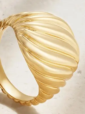 David Yurman Cable 18-karat Signet Ring