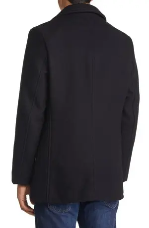 SCHOTT Wool Blend Car Coat