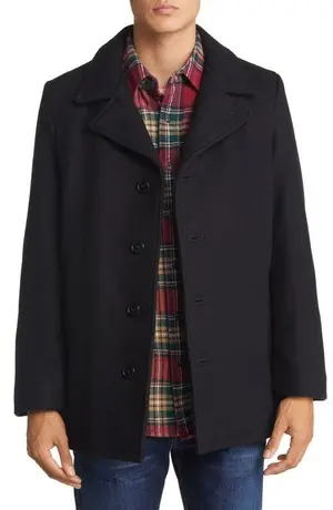 SCHOTT Wool Blend Car Coat