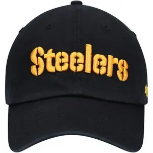 '47 Pittsburgh Steelers Clean Up Script Adjustable Cap