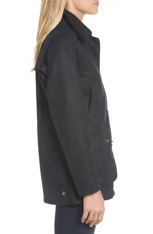 Barbour Acorn Waxed Cotton Jacket - Navy
