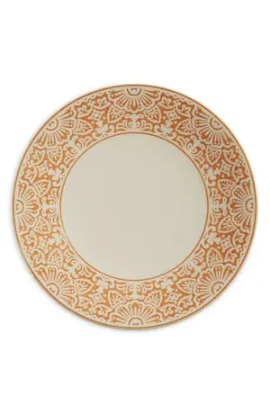 FORTESSA Havana Set Of 4 Coupe Dinner Plates - Orange