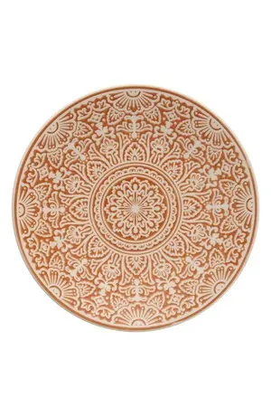 FORTESSA Havana Set Of 4 Coupe Salad Plates - Orange