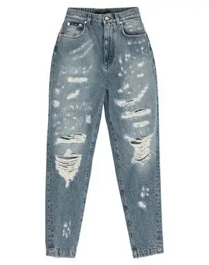 Dolce & Gabbana Tapered Embellished Jeans