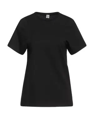 TOTEME Organic Cotton T-shirt - Black