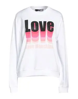 Moschino Cotton-blend Sweatshirt - White