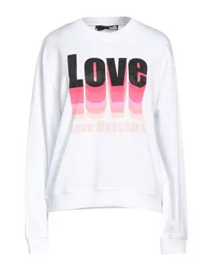 Moschino Cotton-blend Sweatshirt - White