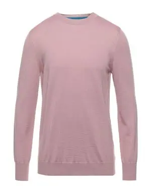 MESSAGERIE Sweater In Merino Wool And Acrylic Pastel Pink