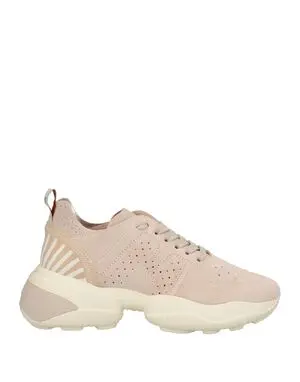 Hogan Soft Leather Chunky Sneakers - Beige