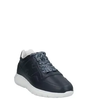 Hogan Leather Sneakers - Blue