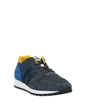 Hogan Soft Leather And Textile Fiber Sneakers - Blue