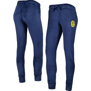CONCEPTS SPORT Nashville Sc Intermission Velour Cuffed Pants - Navy