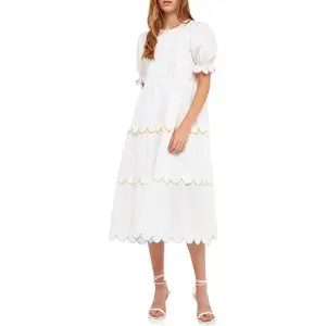 English Factory Embroidered Dresses