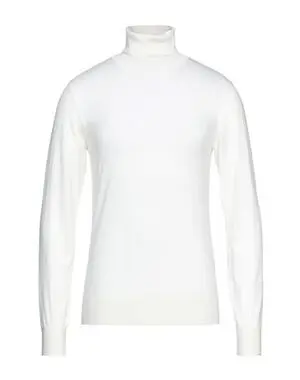 Dolce & Gabbana DOLCE & GABBANA Cashmere Turtleneck Sweater White