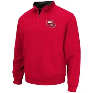 COLOSSEUM Western Kentucky Hilltoppers Tortugas Quarter-zip Sweatshirt - Red