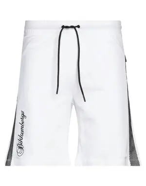 BIKKEMBERGS Cotton French Terry Shorts - White