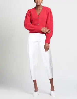 AVANTGAR DENIM BY EUROPEAN CULTURE Avantgar Denim High Waisted Tapered Leg Gabardine Pants