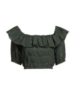 P.a.r.o.s.h Broderie Anglaise Off-the-shoulder Top