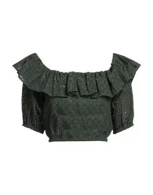 P.a.r.o.s.h Broderie Anglaise Off-the-shoulder Top