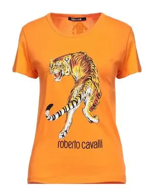 Roberto Cavalli Printed T-shirt - Orange