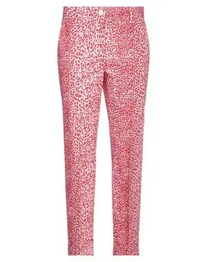 P.a.r.o.s.h Leopard-print Tapered Pants - Red