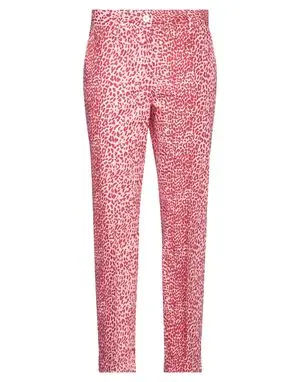 P.a.r.o.s.h Leopard-print Tapered Pants - Red