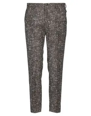 Dolce & Gabbana Tartan Wool Blend Chinos - Beige
