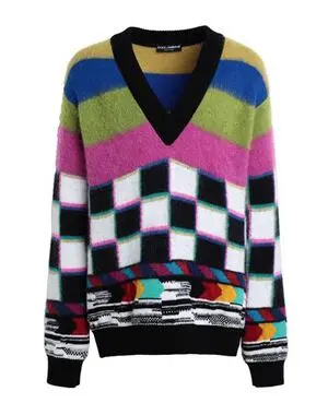 Dolce & Gabbana Striped Knit Sweater
