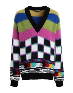 Dolce & Gabbana Striped Knit Sweater