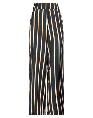 MARC ELLIS Striped Wide-leg Pants