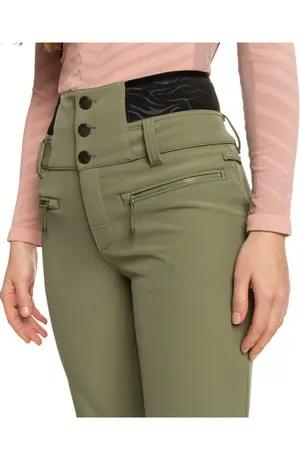 Roxy Waterproof Shell Snow Pants - Deep Lichen Green