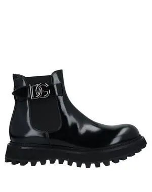 Dolce & Gabbana Logo Boots For Men