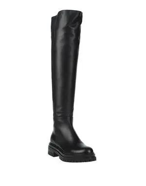 GIANVITO ROSSI Leather Over-the-knee Boots - Black