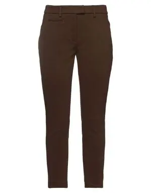 DONDUP DONDUP Skinny Pants In Viscose, Polyamide, And Elastane Dark Brown