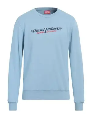 DIESEL® Crewneck French Terry Sweatshirt - Blue