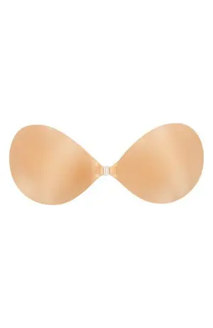Fashion Forms Seamless Backless Adhesive Push-up Bra - Mocha