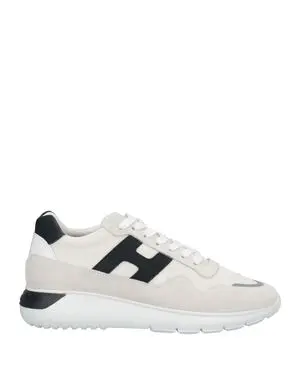 Hogan Textile And Leather Sneakers