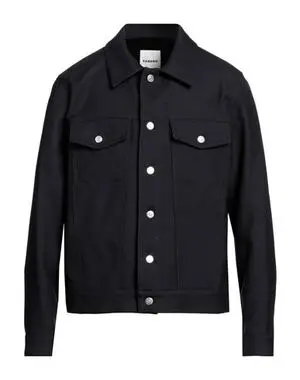 Men's Black Flannel Jackets