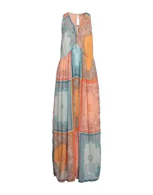 TWINSET Printed Georgette Maxi Dress