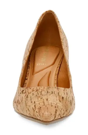 Anne Klein Benedette Pointed Toe Pump - Cork